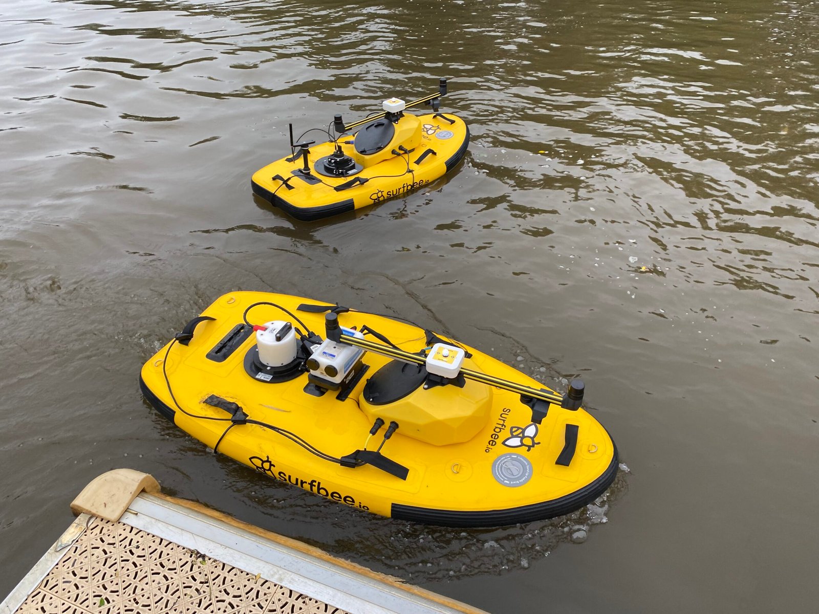 River monitoring drone boats arrive in the UK | NEW Flow Magazine